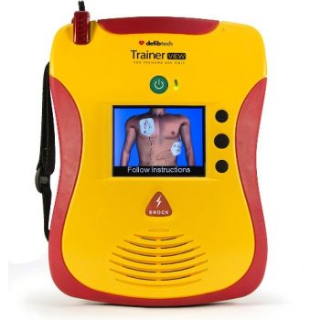 DEFIBTECH Lifeline AED Trainer Defibrillator View Video – First Aid Plus